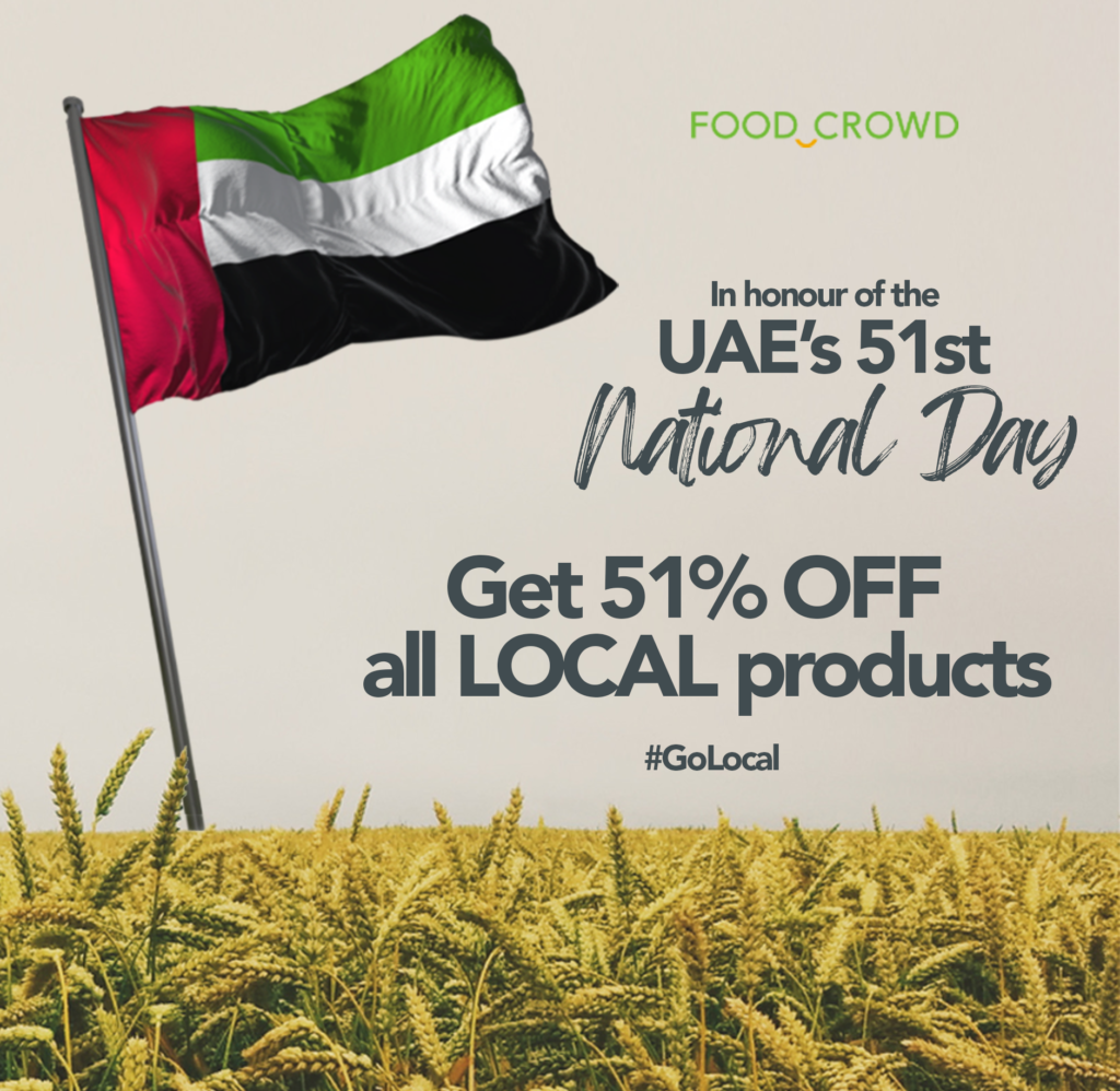 Food Crowd Encourages Celebrating UAE National Day With Locally-Grown ...