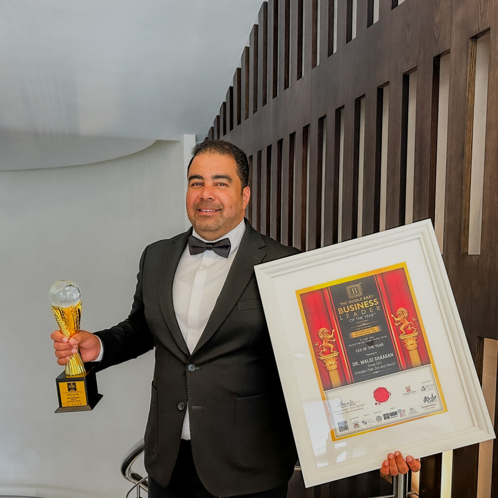 Emirates Park Zoo & Resort’s Dr. Walid Shaaban Honoured As “The CEO Of ...
