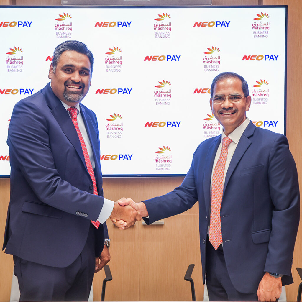 Mashreq’s Business Banking And NEOPAY Collaborate To Launch PoS Lending ...