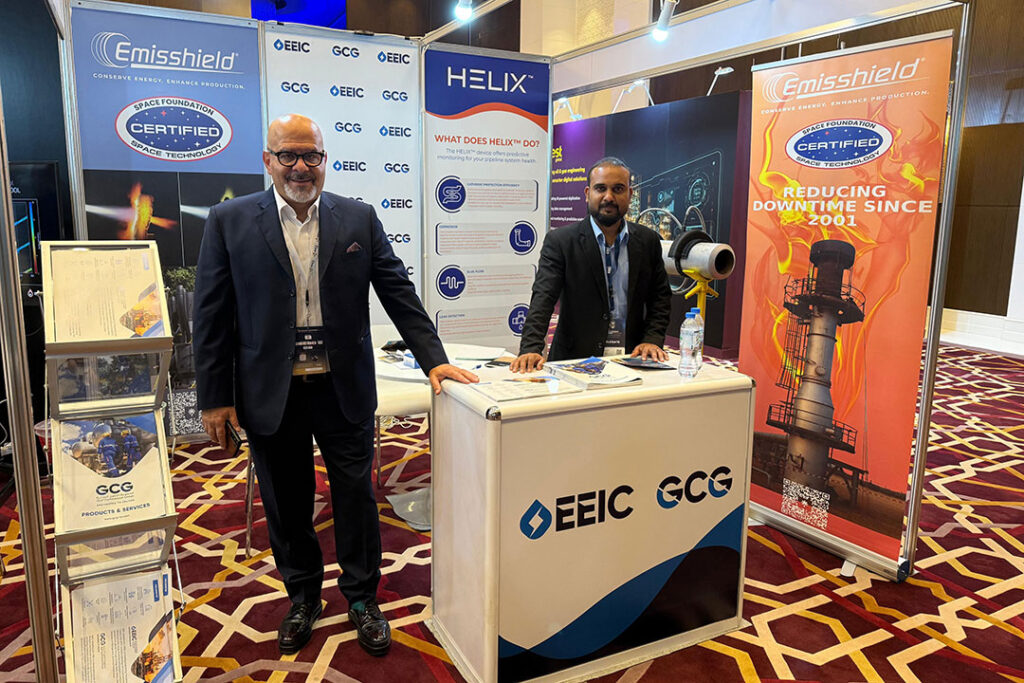 GCG and EEIC Showcase Emisshield & HELIX™ Innovation at AIMCS Expo 2025 ...
